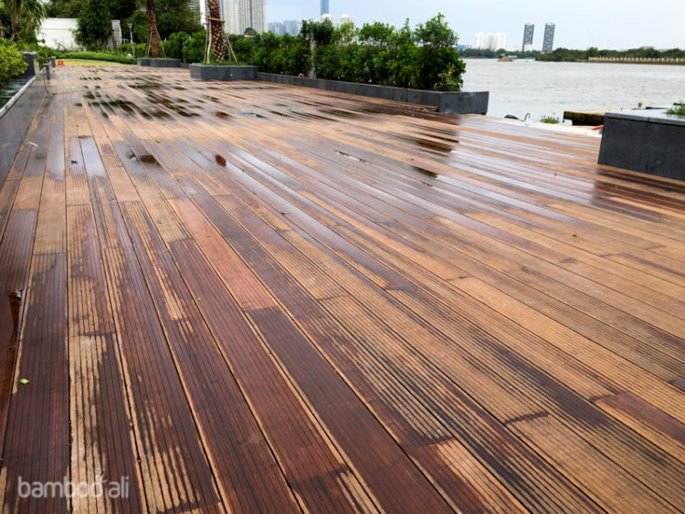 Bamboo'Ali cung cấp sàn tre ngoài trời khách sạn Mia Sài Gòn