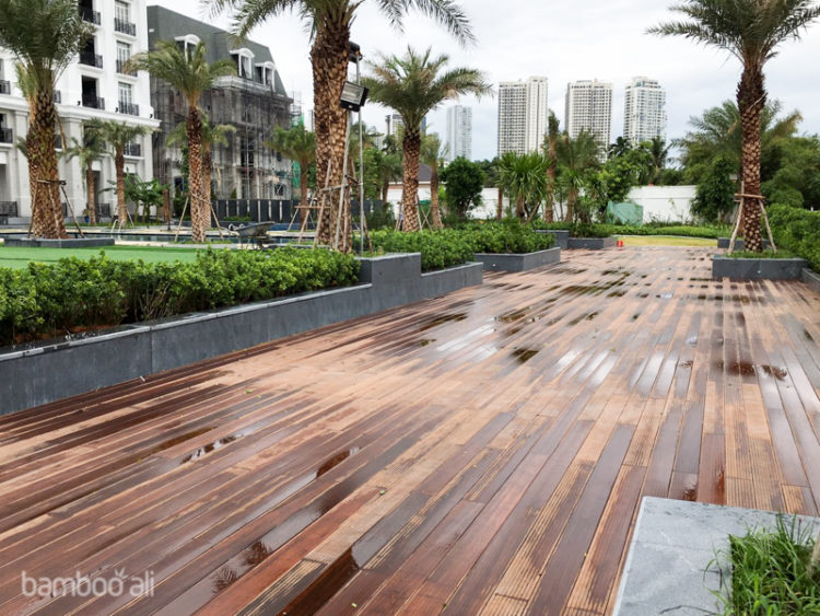 Bamboo'Ali cung cấp sàn tre ngoài trời khách sạn Mia Sài Gòn